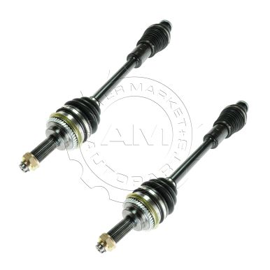 Subaru Front Driver & Passenger Side 2 Piece Severe Duty CV Axle ...