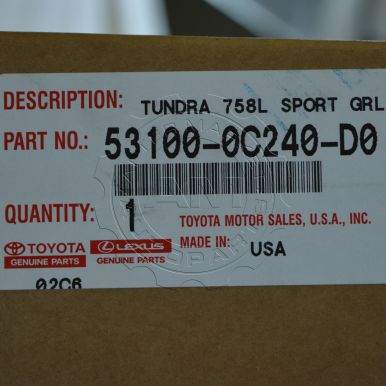 2010-13 Toyota Tundra Grille Toyota OEM 53100-0C240-D0 - AM-3232076231
