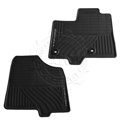 2011-16 Toyota Sienna 8 Piece Floor Mat Set Toyota OEM PT908-08170-02 ...