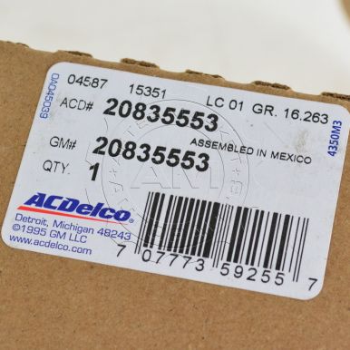 Chevrolet GMC Cadillac Power Window Switch ACDelco 20835553 - AM-76682385